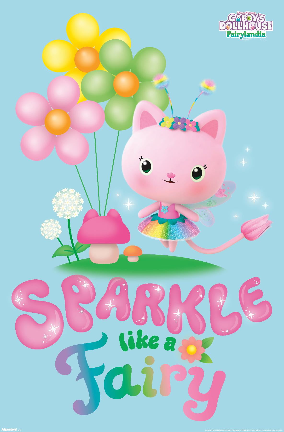 Gabby's Dollhouse: Fairylandia - Sparkle Like a Fairy Wall Poster, 22. ...