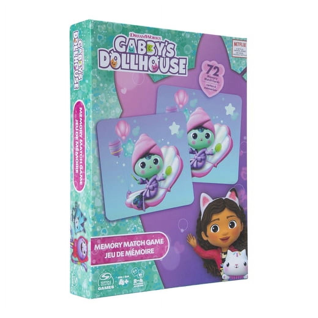 Gabby's Dollhouse Memory Match Game - Walmart.com