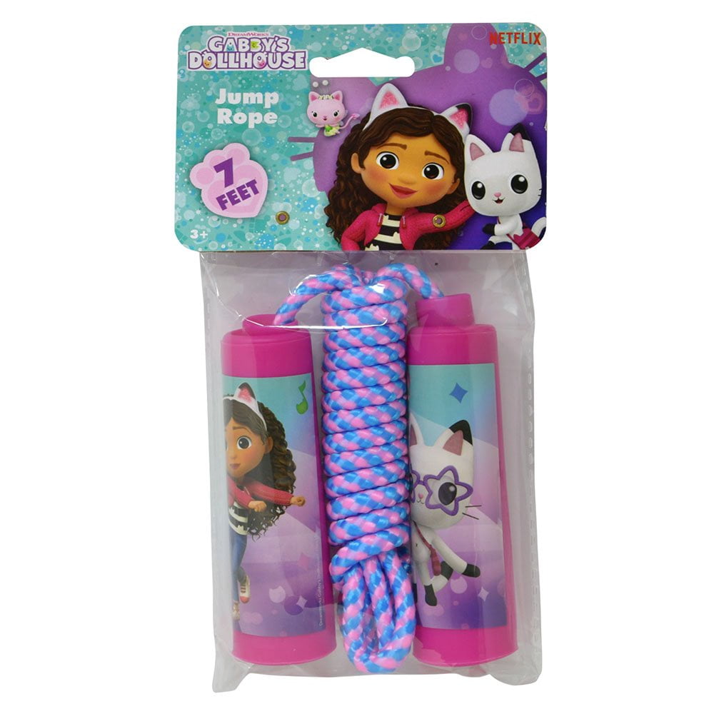 Gabby's Dollhouse Paddle Ball & Gabby's Dollhouse OPP Jump Rope-Bag ...
