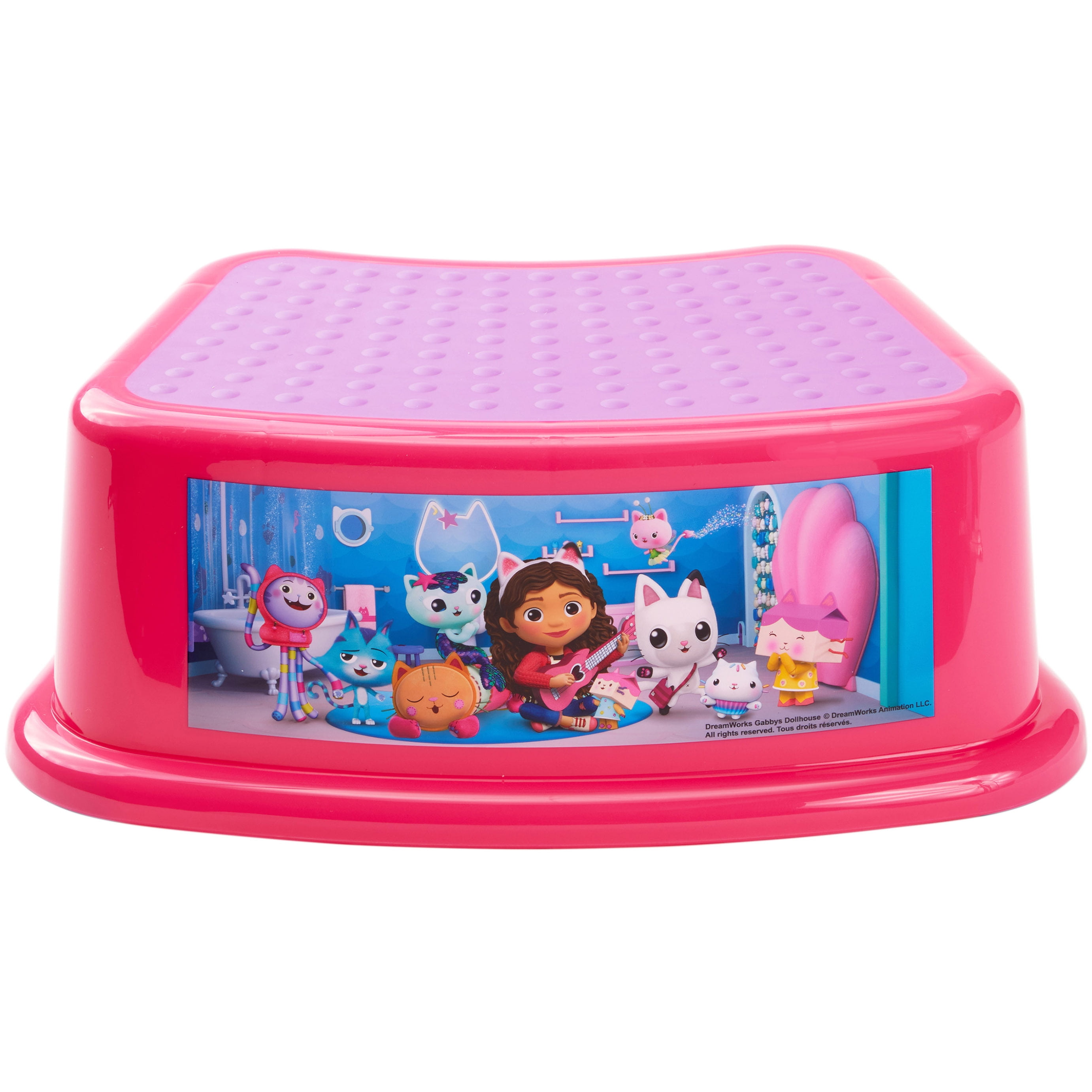Gabby's Dollhouse Step Stool, Pink, DreamWorks - Walmart.com