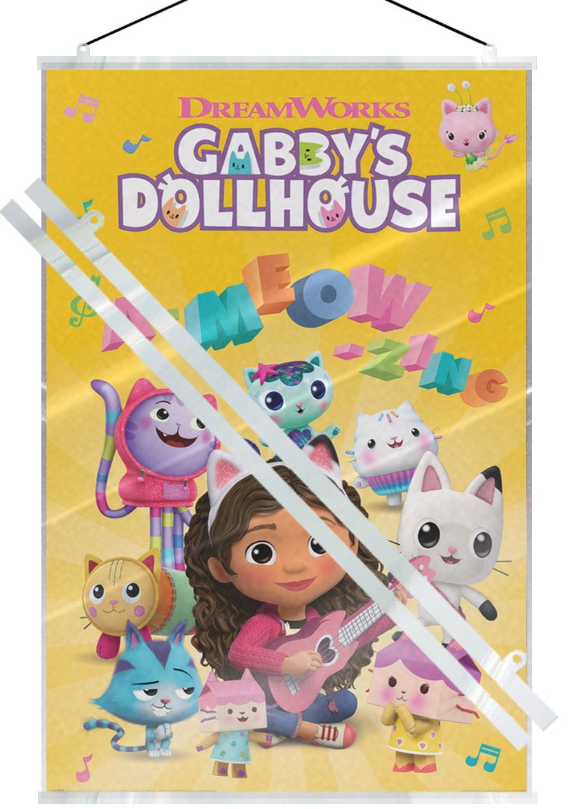 Gabby's Dollhouse - TV Show Poster (A-Meow-Zing - Gabby & Friends ...