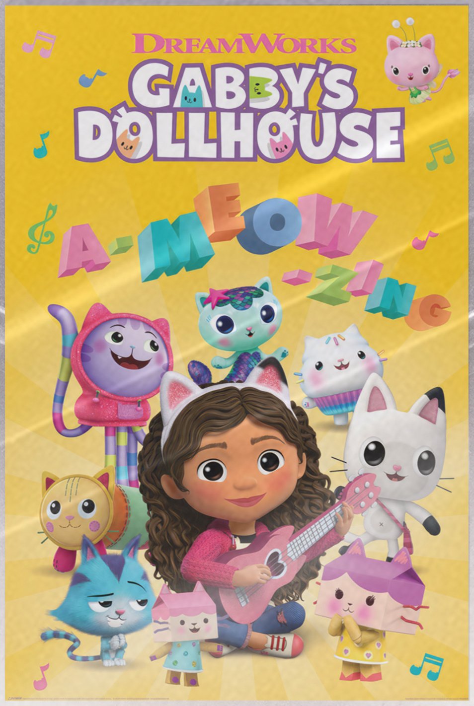 Gabby's Dollhouse - TV Show Poster (A-Meow-Zing - Gabby & Friends ...