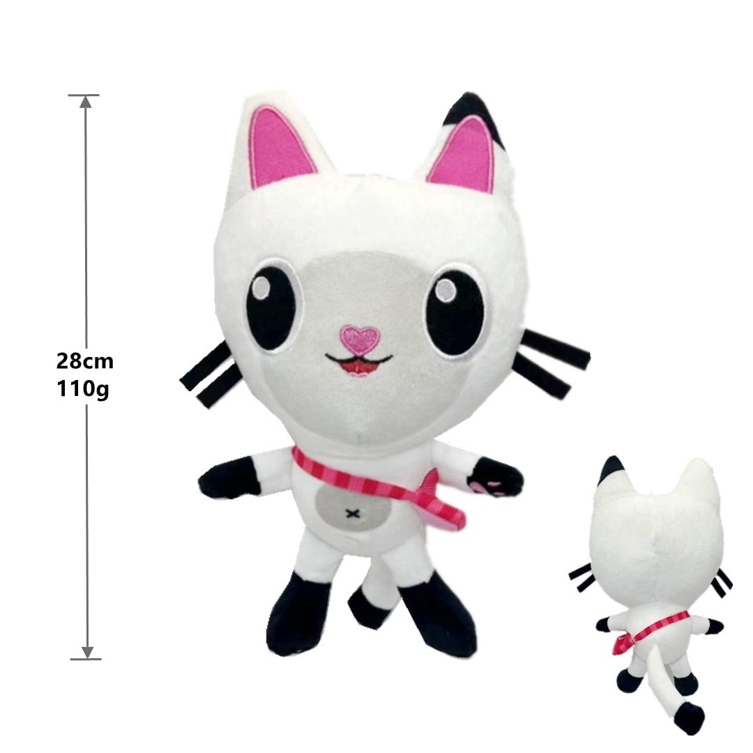 Gabby's Dollhouse, Talking Pandy Paws Plush Toy with Music Halloween ...