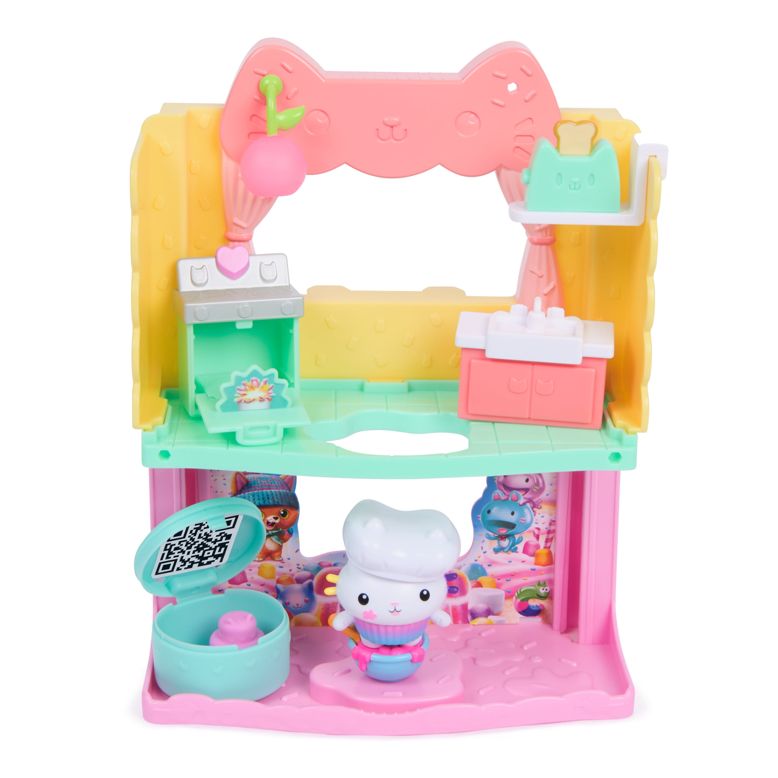 Gabby's Dollhouse: the Movie, Cakey's Sprinkle Cake-tastic Kitchen ...