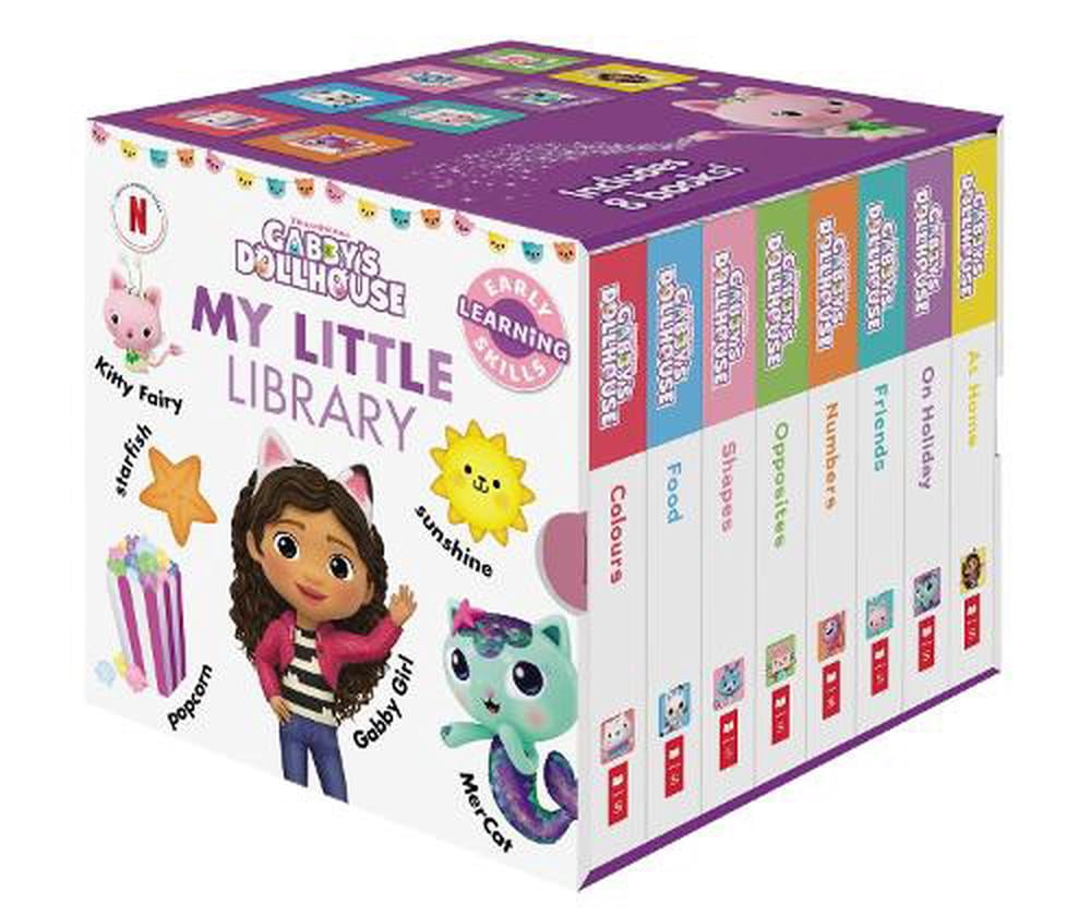 GabbyS Dollhouse: My Little 8-Book Library Cube (Dreamworks) - Walmart.com