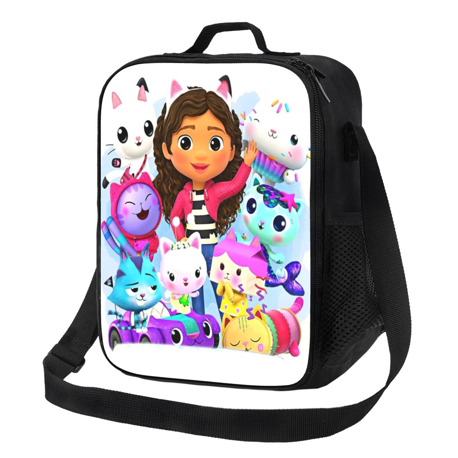 Gabbys Doll-house Lunch Bag Handheld Lunch Box Lightweight & Compact ...