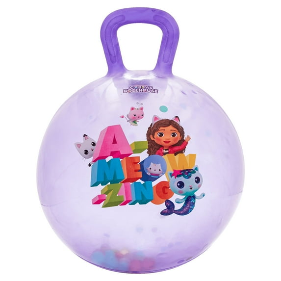 Gabbys Dollhouse LED Hopper Ball by Flybar, Indoor and Outdoor Toy, For ...