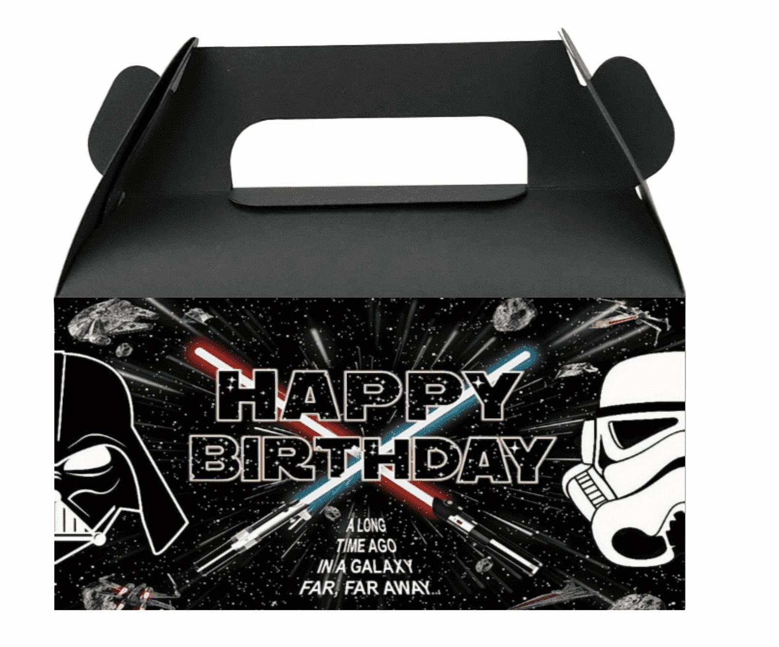 Gabel Gift Box set, Space Galaxy Theme, Stars, Black, 10 Pack - Walmart.com