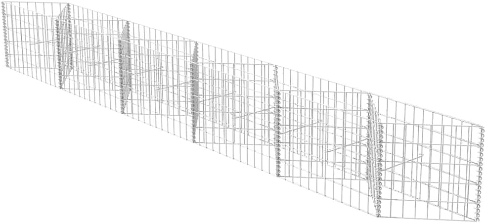 Gabion Basket, Gabion Wall for Plants Stone, Gabion Basket Post for ...