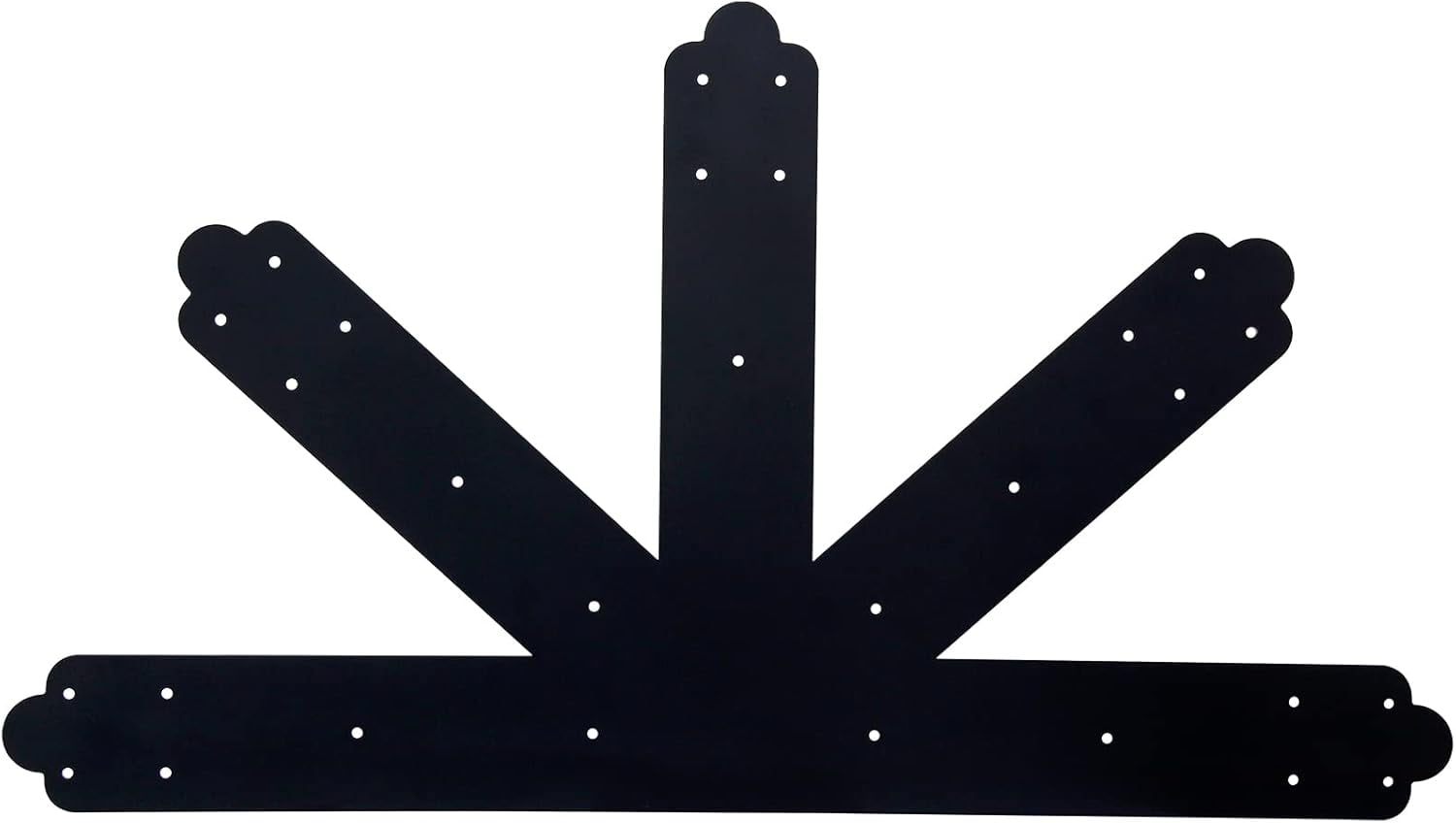 Gable Plate, Powder-Coated Truss Connector Plates, 12:12 Pitch Gable ...