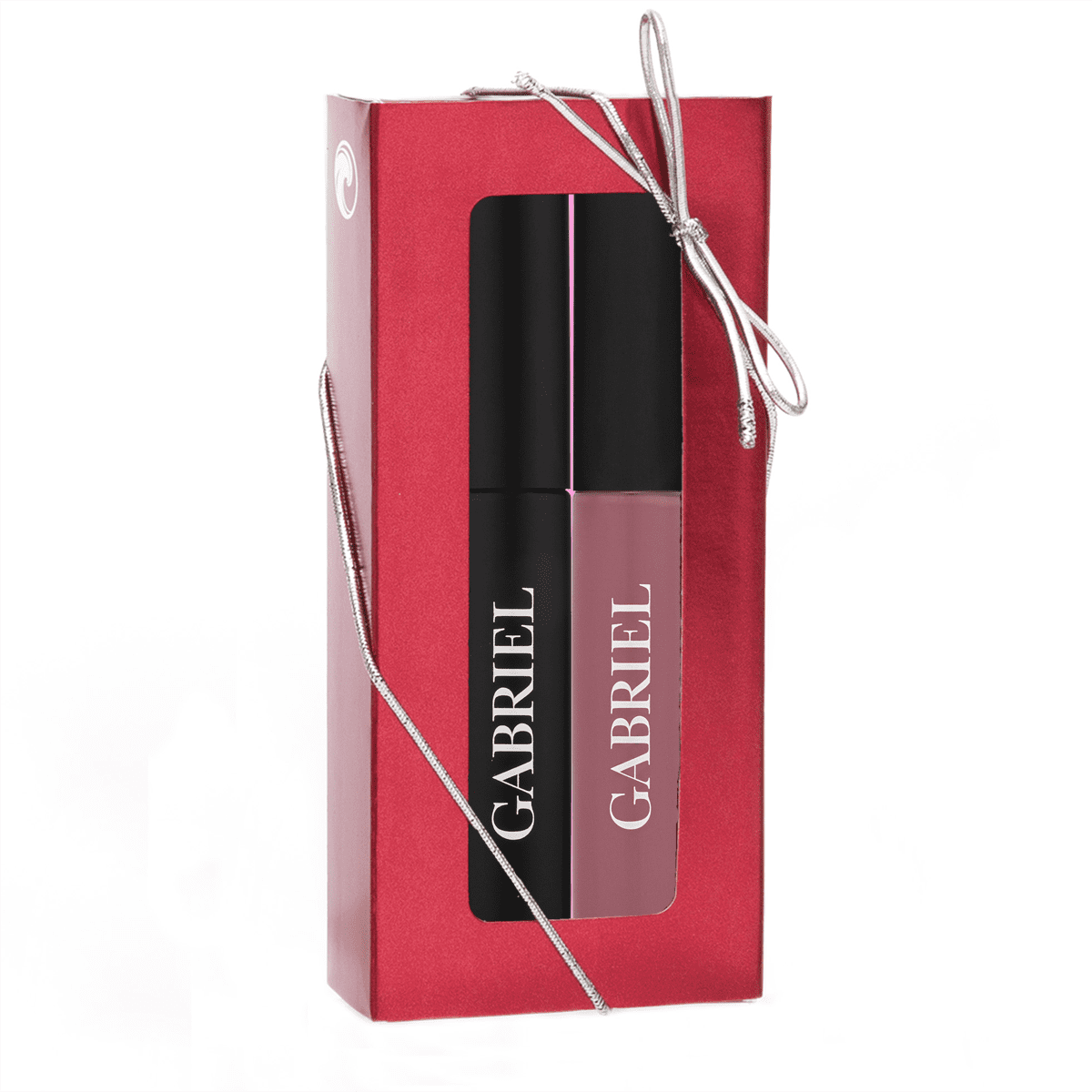 Gabriel Cosmetics Lip Gloss, Wink & Pout Duo Giftset (Soft Berry Gloss ...