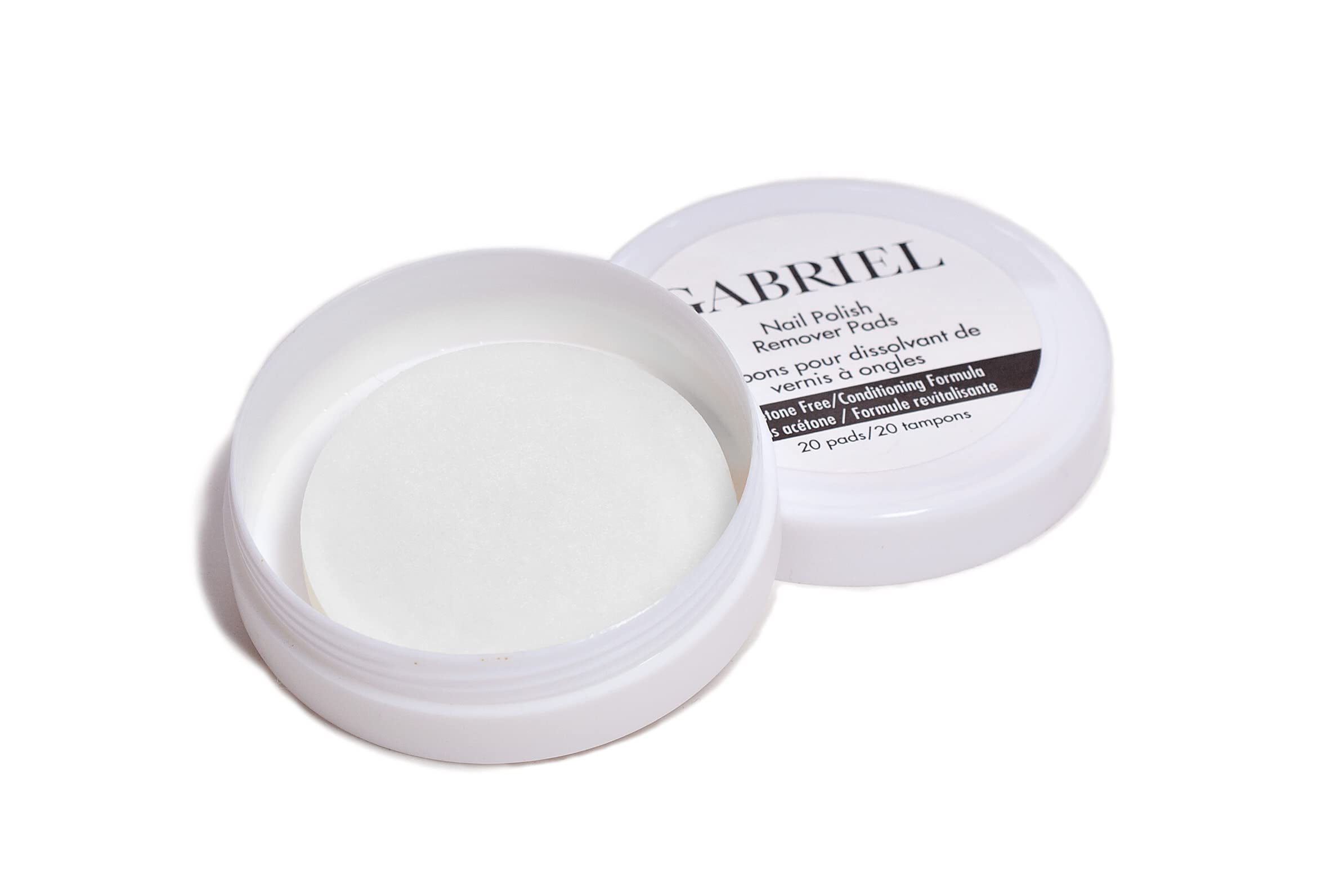 Gabriel Cosmetics Nail Polish Remover | Non-Toxic, Citrus-Scented | All ...
