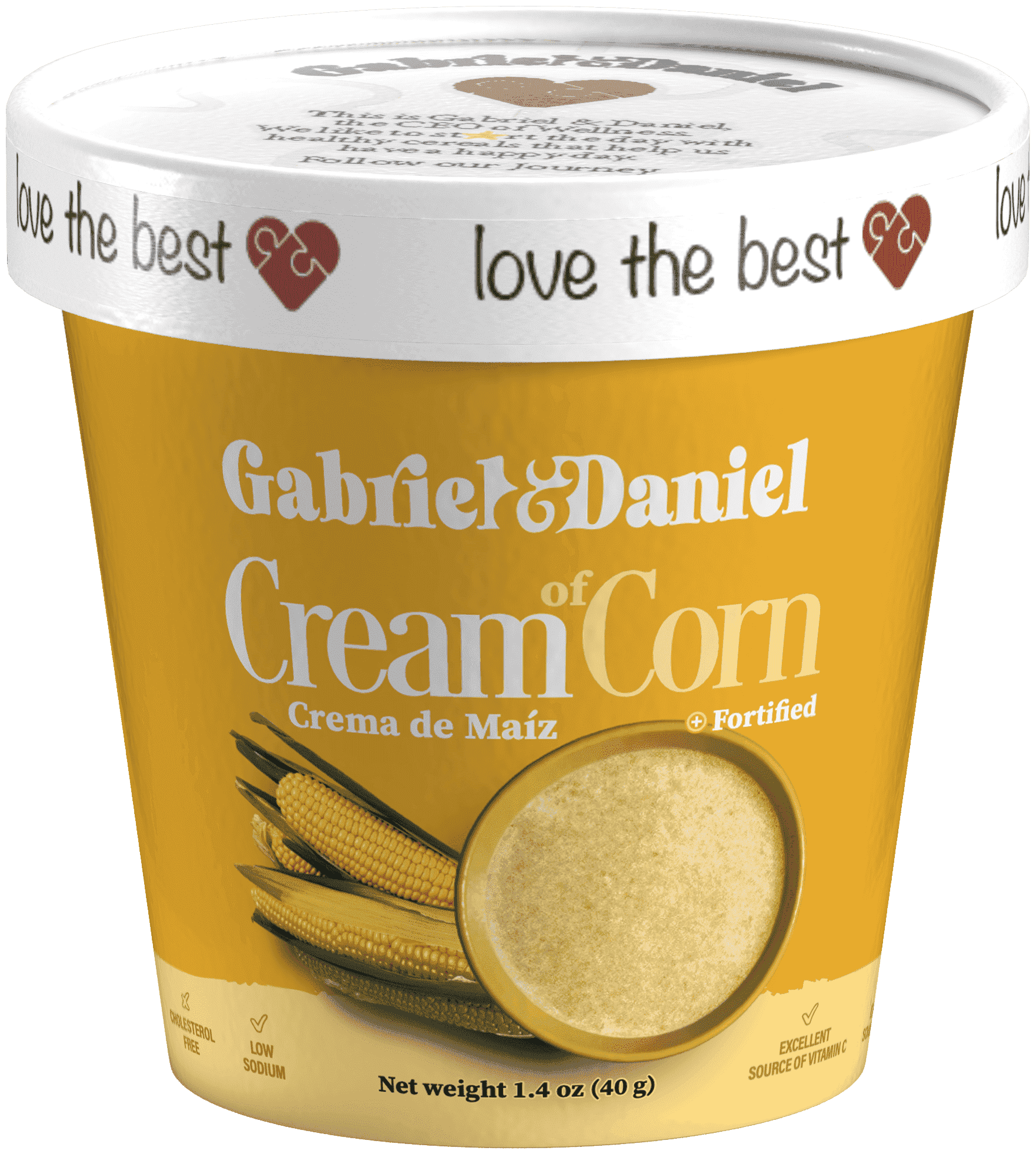 Gabriel & Daniel Cream of Corn Gluten Free, All Natural Hot Cereal, 6 Pack - Walmart.com