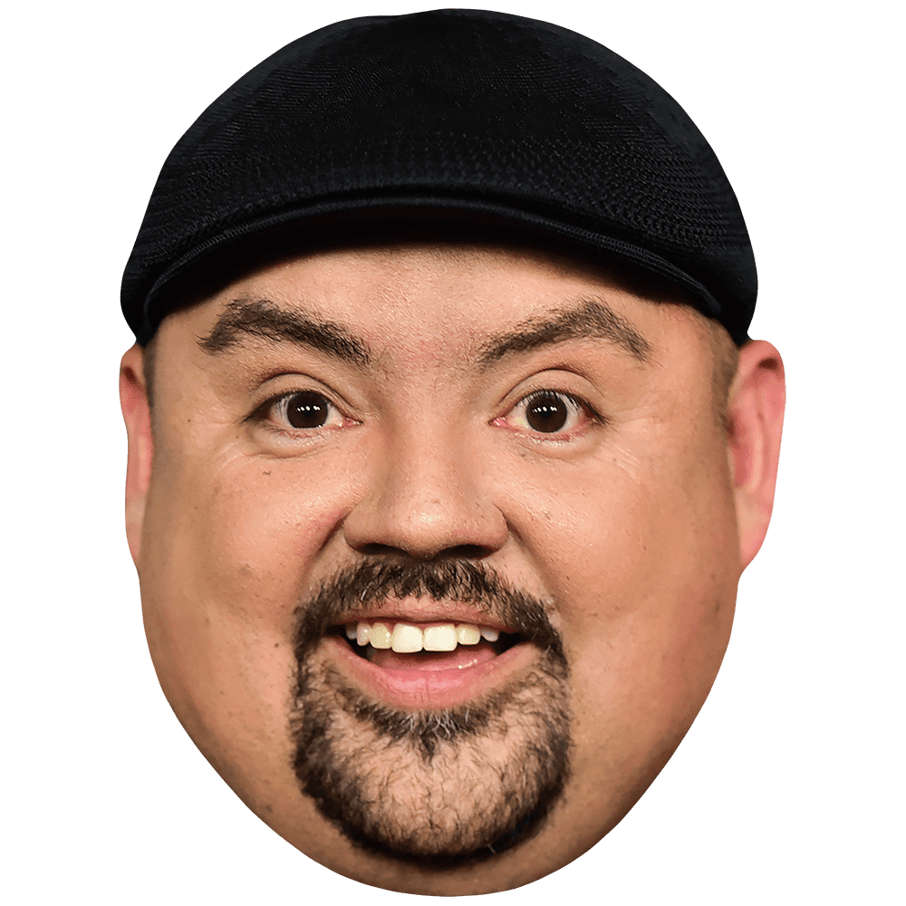 Gabriel Iglesias (Goatee) Celebrity Mask, Flat Card Face, Fancy Dress ...