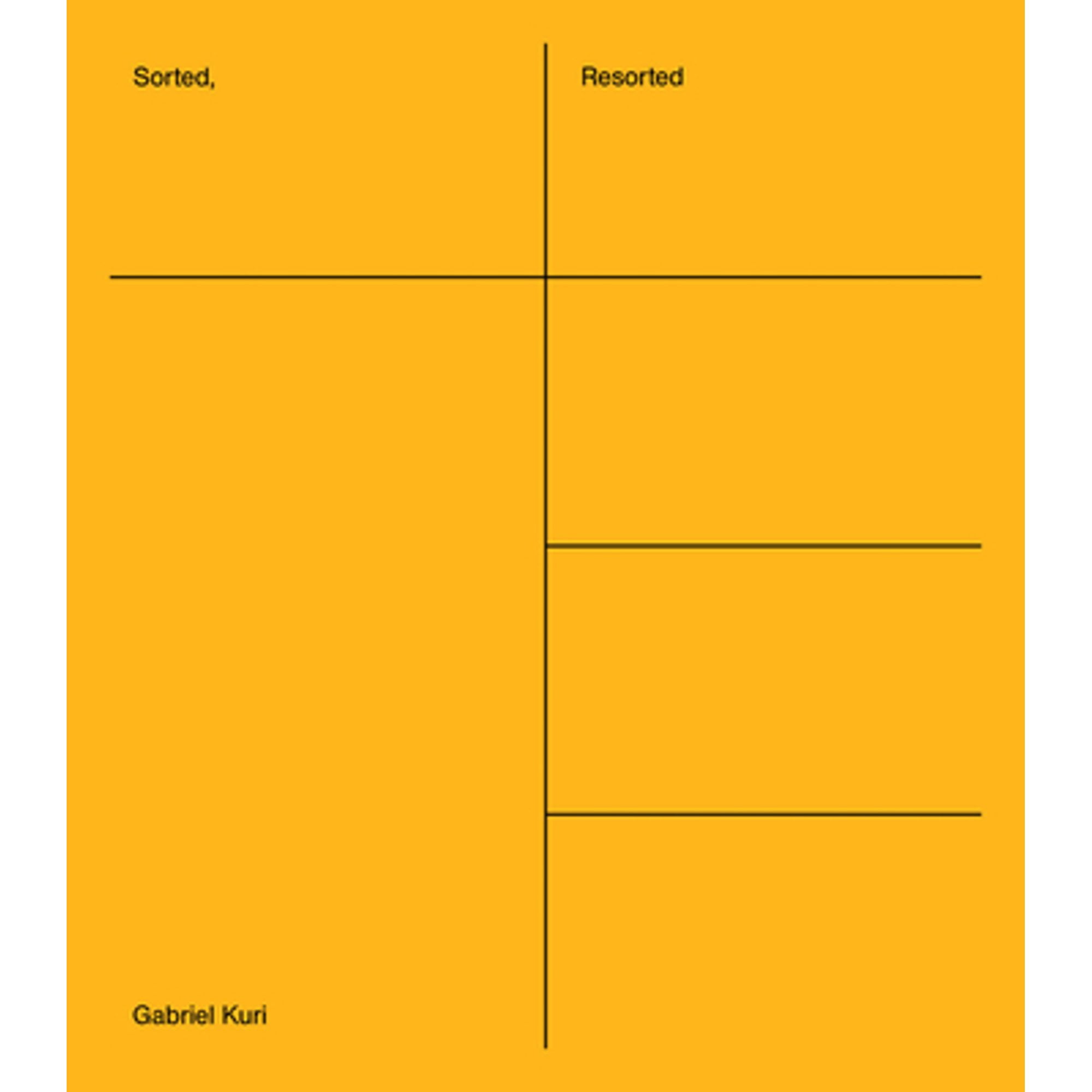 Pre-Owned Gabriel Kuri: sorted, resorted (Hardcover) by Gabriel Kuri ...