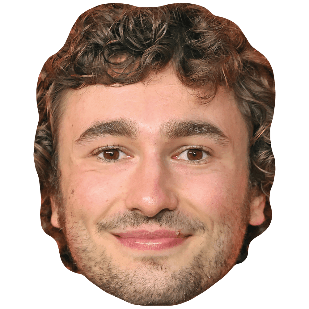 Gabriel LaBelle (Beard) Celebrity Mask, Flat Card Face, Fancy Dress ...