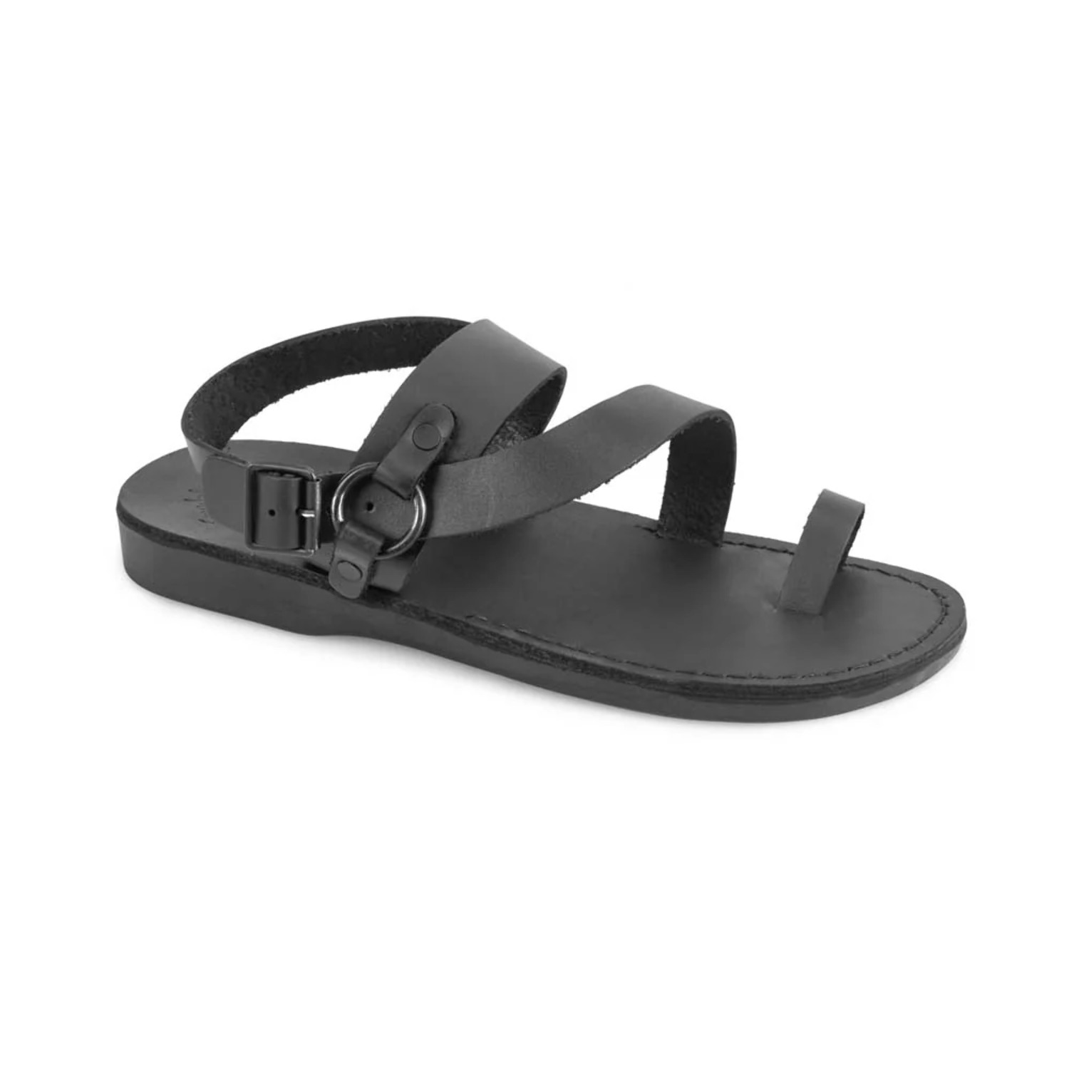 Gabriel - Leather Toe Loop Sandal - Mens Sandals - Walmart.com