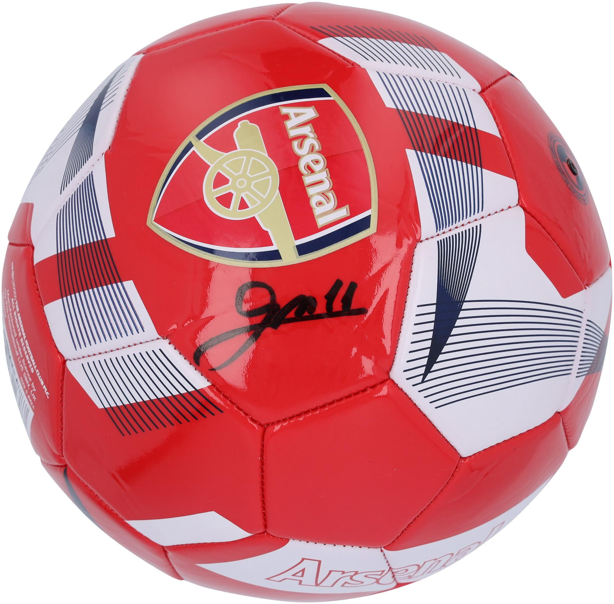 Gabriel Martinelli Arsenal Autographed Logo Soccer Ball - Fanatics ...