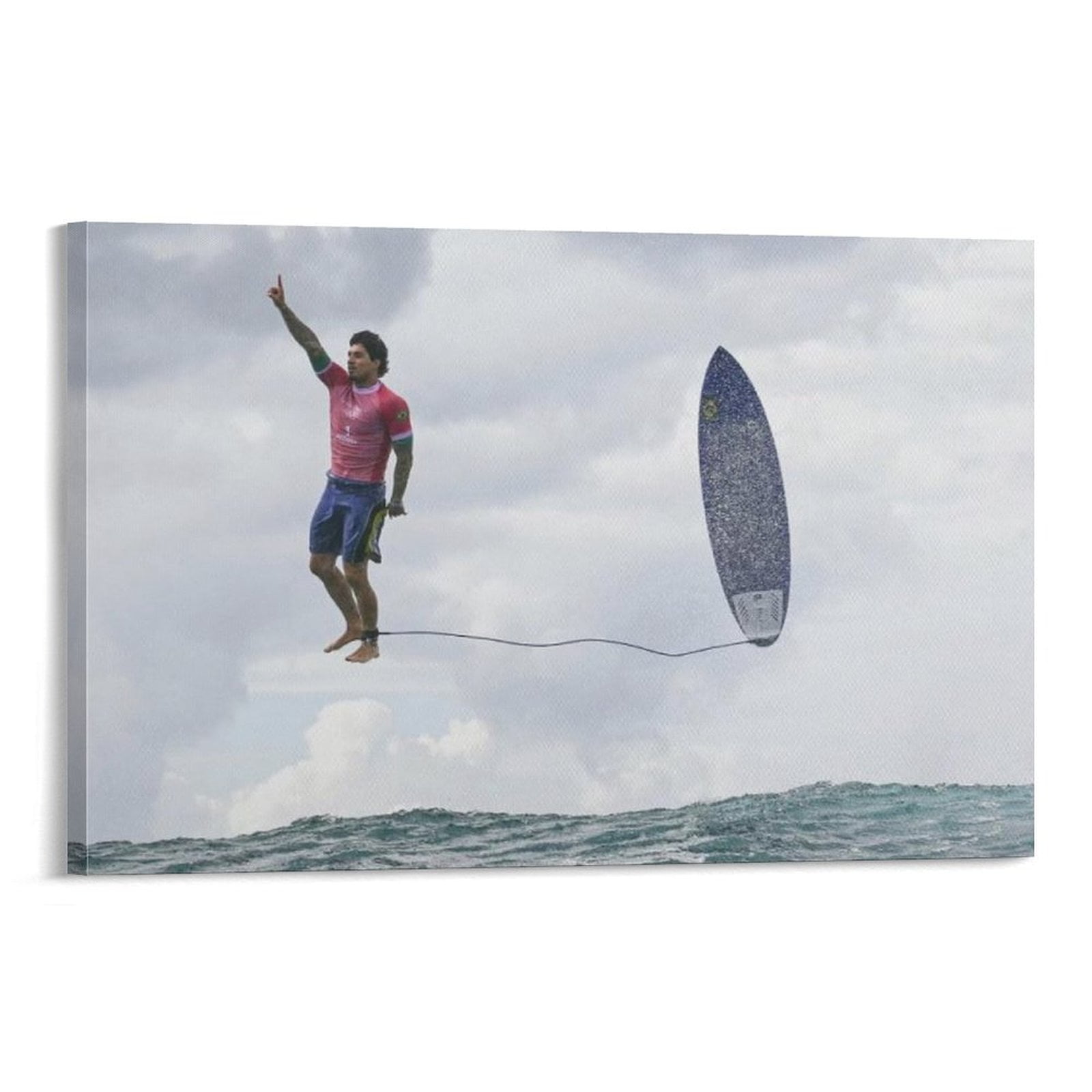 Gabriel Medina Wall Art Poster Room Aesthetic Poster Print Art Wall ...