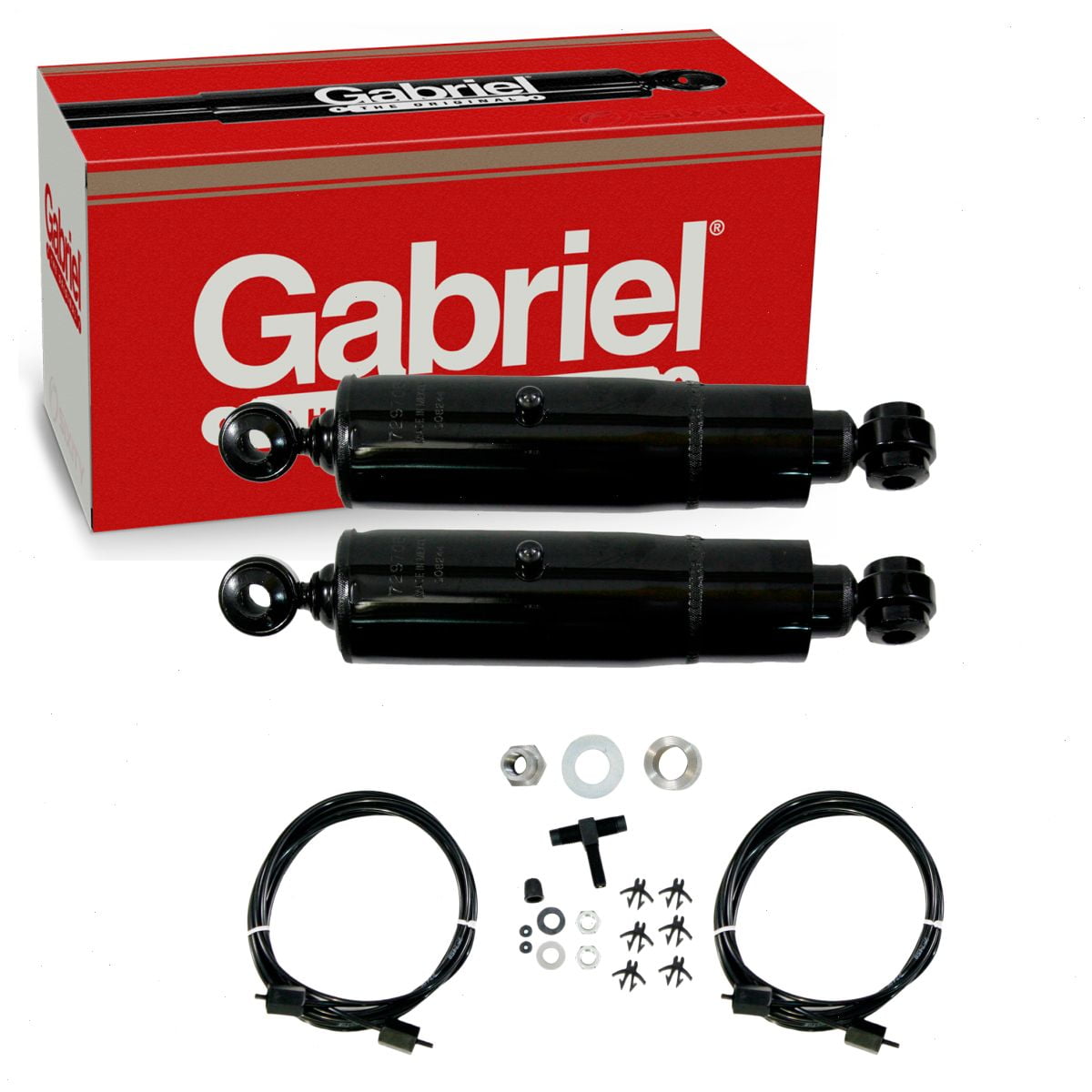Gabriel Rear HiJackers Shock Absorber compatible with Plymouth Valiant ...