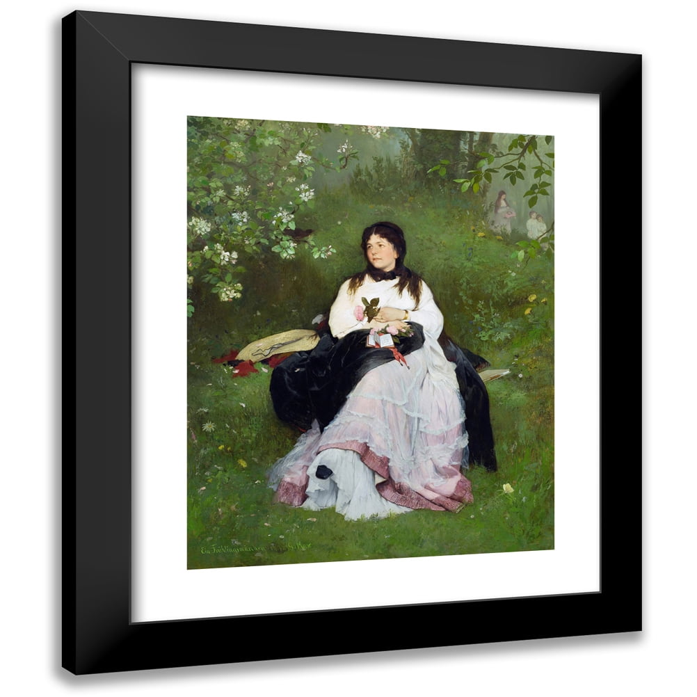 Gabriel von Max 15x18 Black Modern Framed Museum Art Print Titled - A ...