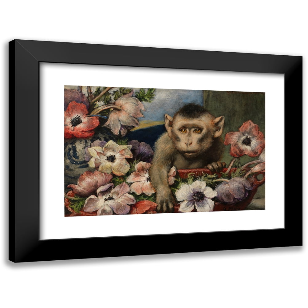 Gabriel von Max 24x17 Black Modern Framed Museum Art Print Titled ...