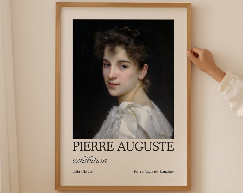 Gabrielle Cot Print, Pierre Auguste Exhibition, Original Art Of Renoir ...