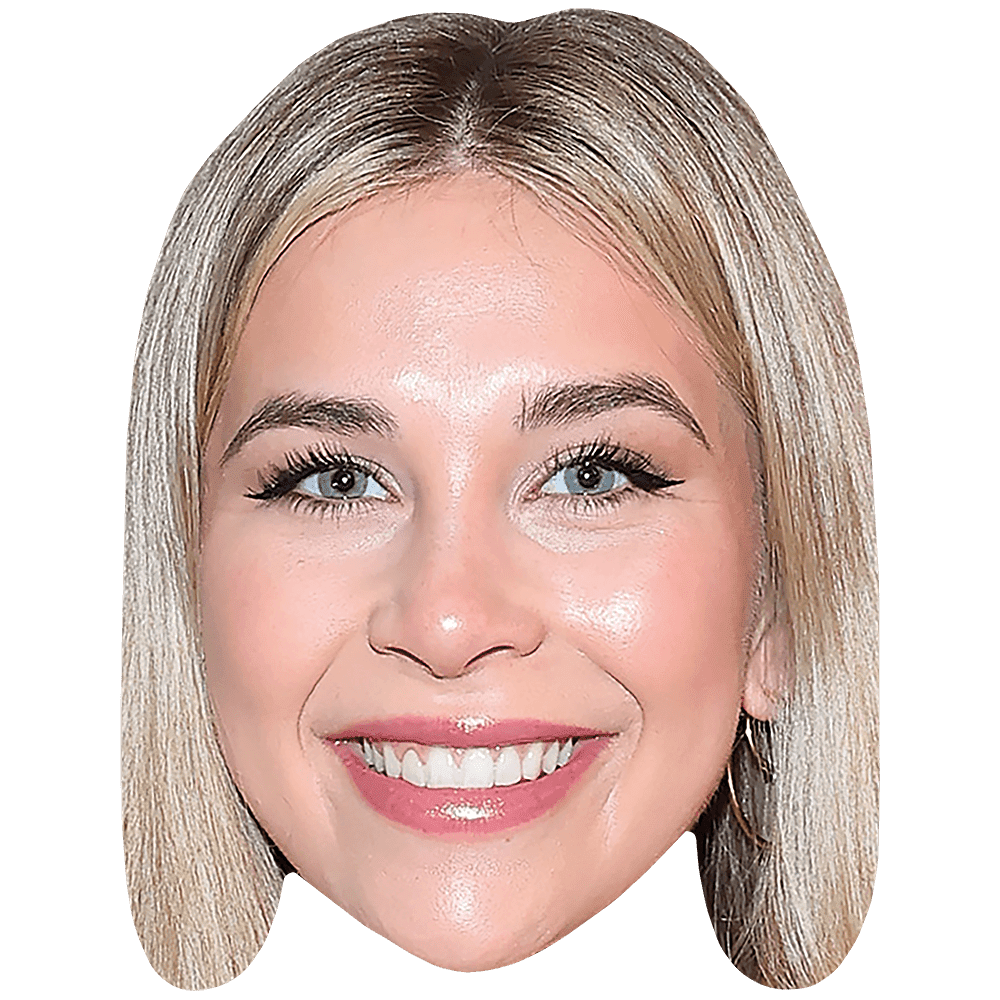 Gabrielle Moses (Smile) Big Head. Larger than life mask. - Walmart.com