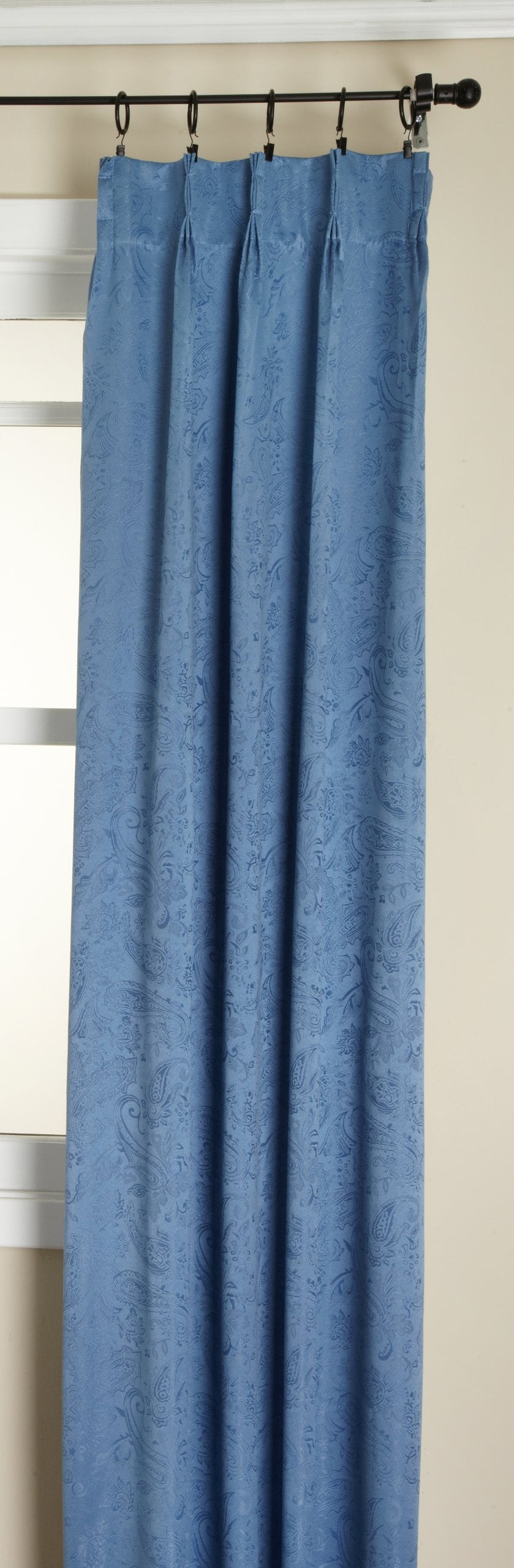 Gabrielle Pinch Pleated Energy Efficient Curtain Panel Pair - Walmart.com
