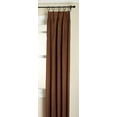 Gabrielle Pinch Pleated Energy Efficient Curtain Panel Pair - Walmart.com