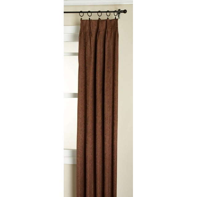 Gabrielle Pinch Pleated Energy Efficient Curtain Panel Pair - Walmart.com