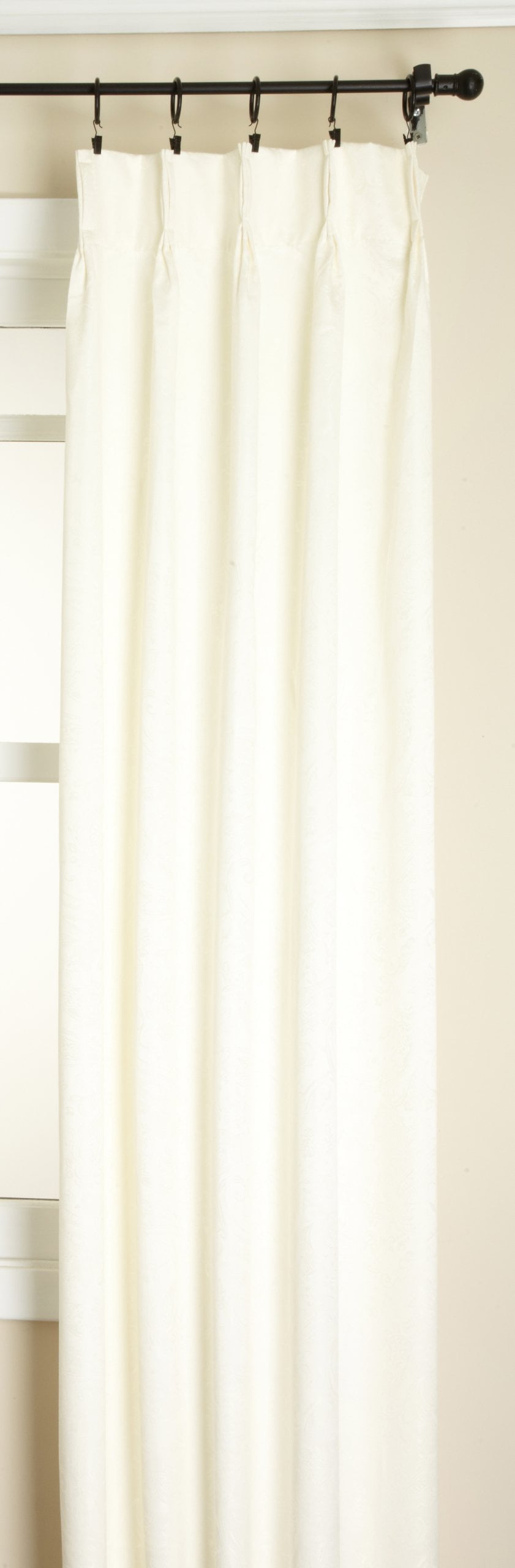 Gabrielle Pinch Pleated Energy Efficient Curtain Panel Pair - Walmart.com