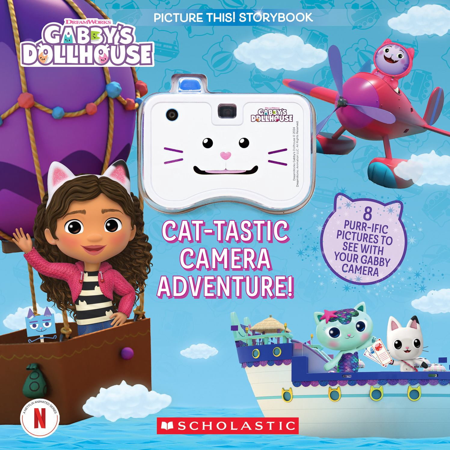 Cat-Tastic Camera Adventure! (Gabby's Dollhouse) a Picture This ...
