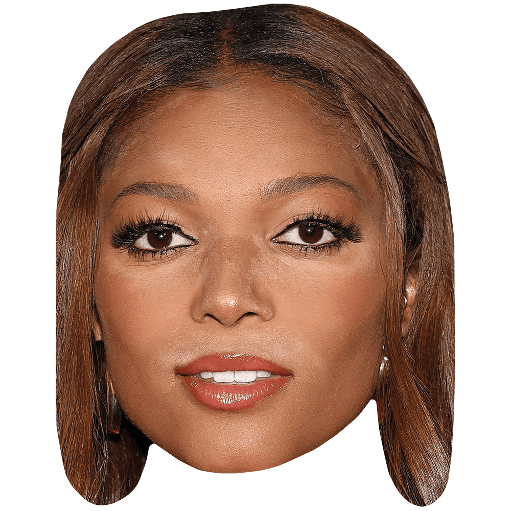 Gabrielle Thomas (Brown Hair) Big Head. Larger than life mask ...