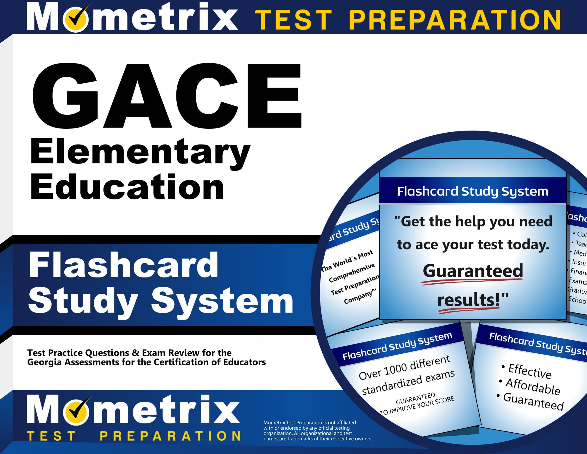Gace Elementary Education Flashcard Study System : Gace Test Practice ...