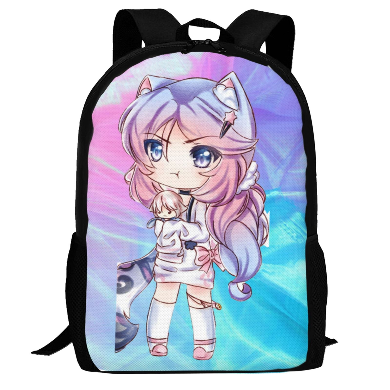 Gacha Life Backpack,3d Print Laptop Backpack Lightweight Casual Daypack ...