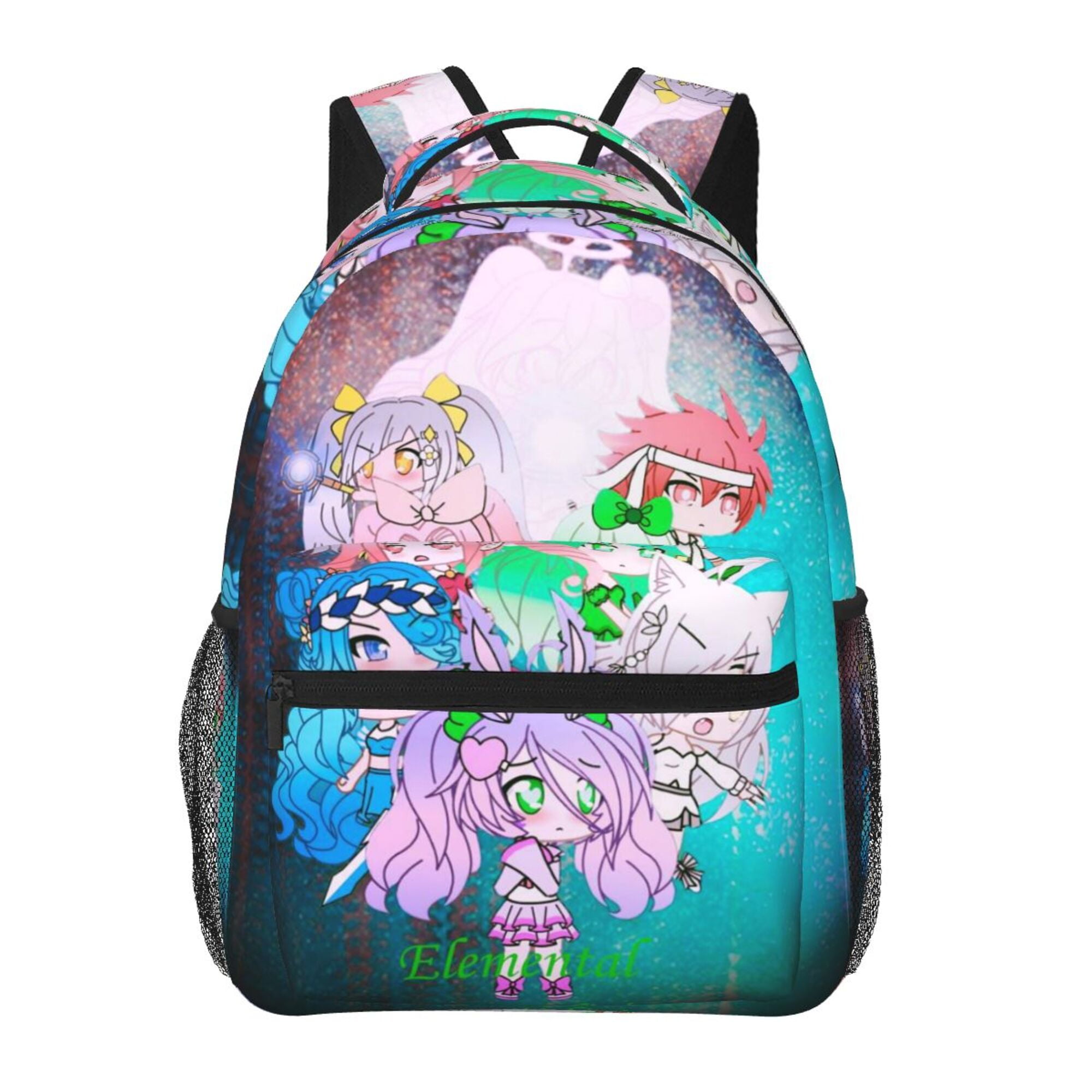 Gacha Life Book Bag Casual Backpack 9D Print Travel Backpack ...