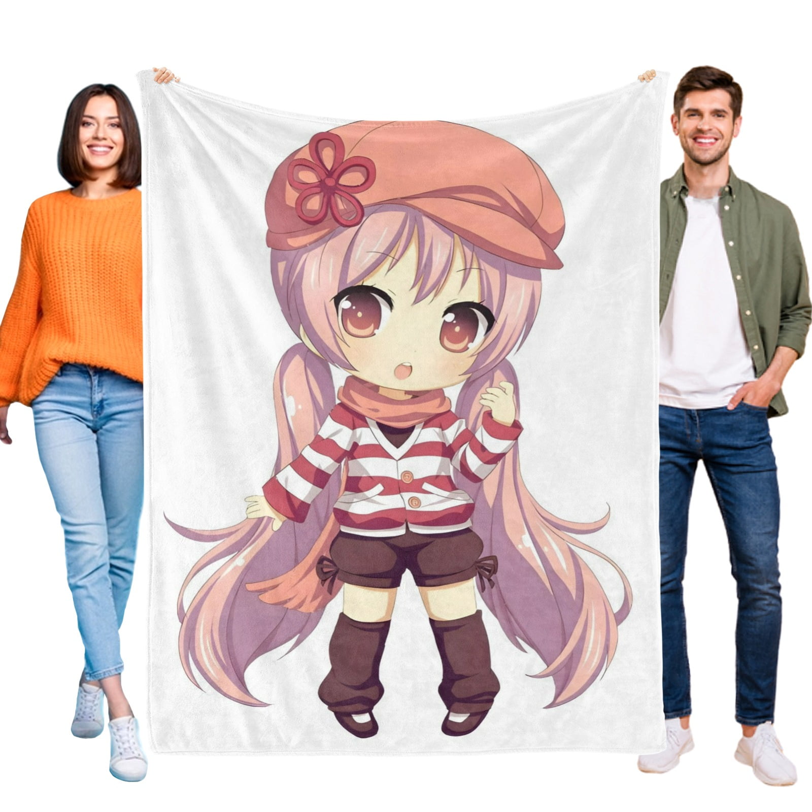 Gacha Life Flannel Blanket 39*59 inch Soft And Comfortable With Clear ...