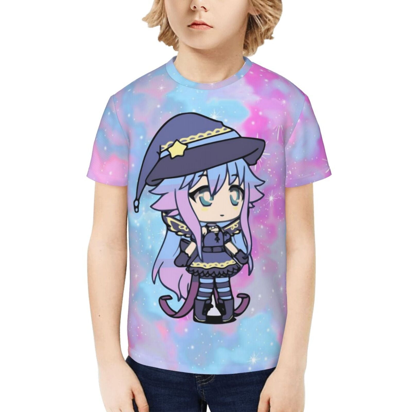 Gacha Life Kids T-Shirt 3D Printed Graphic T-Shirts Boys and Girls ...