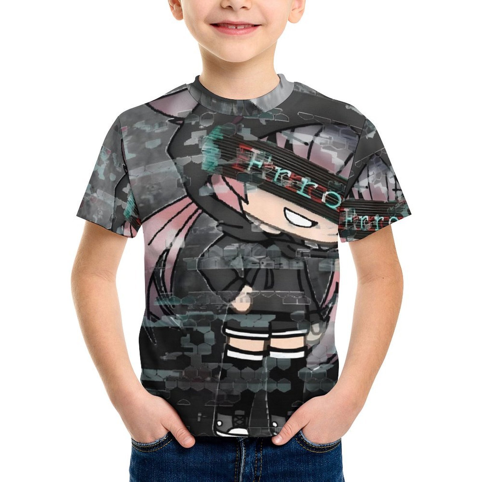 Gacha Life Kids T-Shirt 3d Printed Graphic T-Shirts Boys And Girls ...