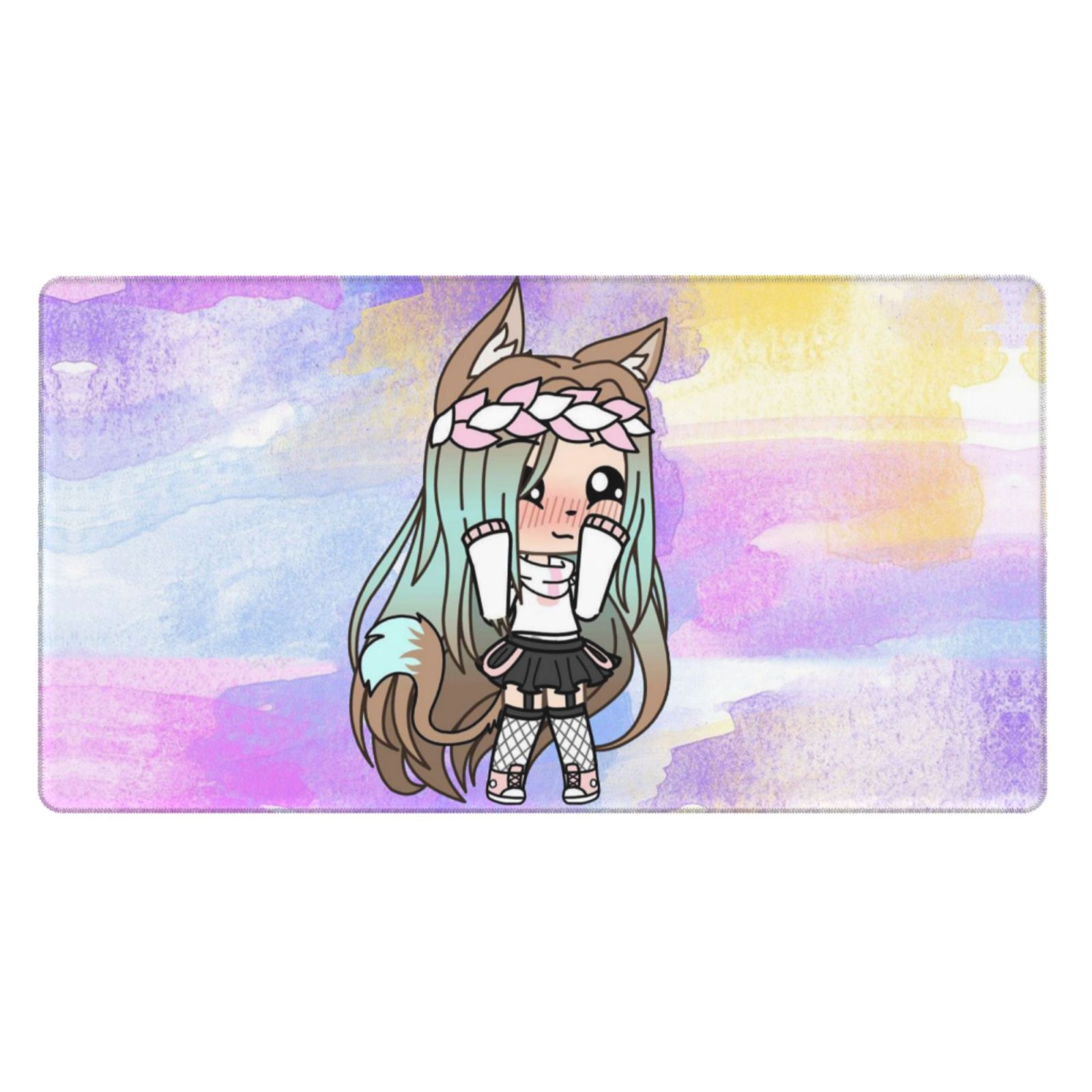 Gacha Life Mouse Pad 16x29.5 Inch Computer Keyboard Mouse Pad ...