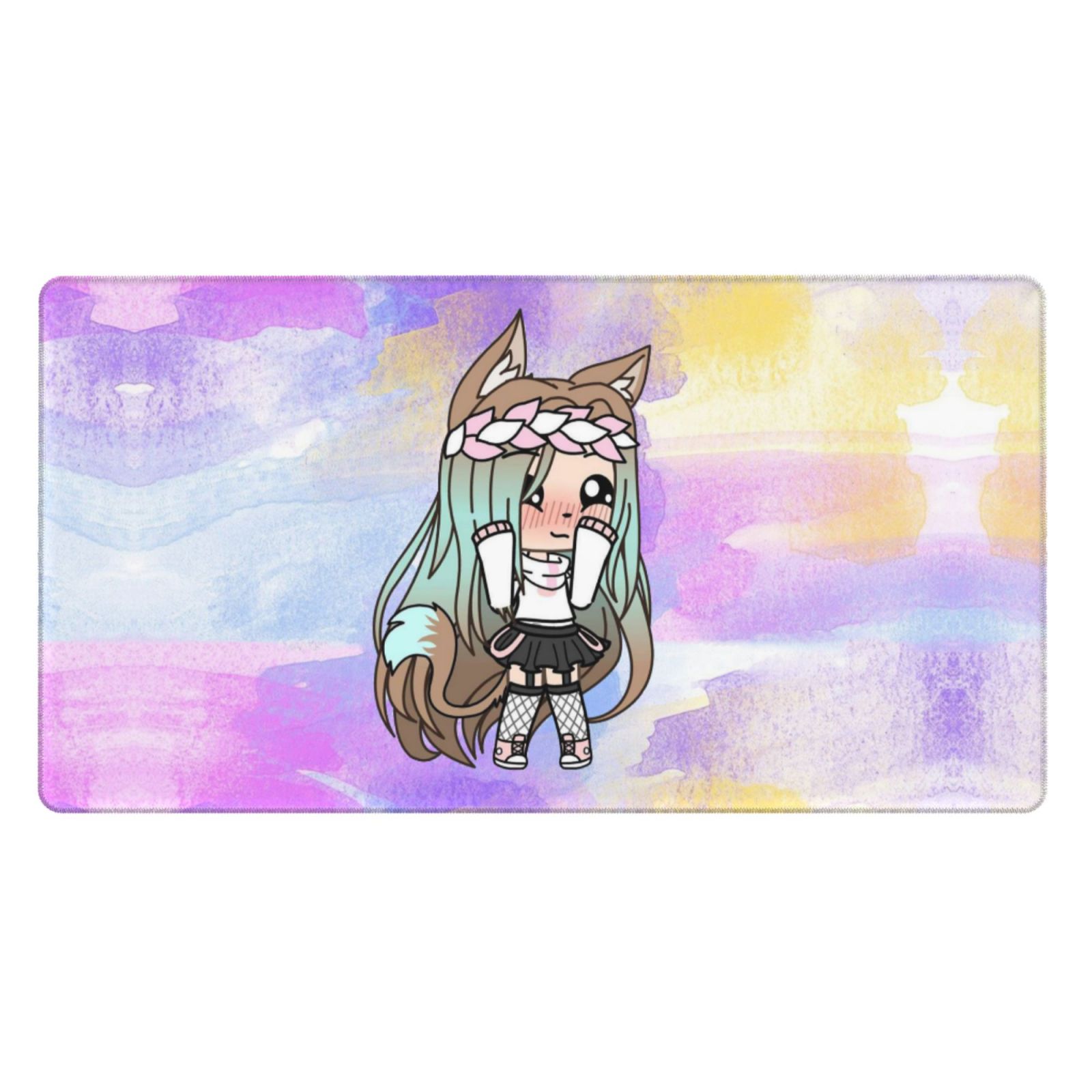 Gacha Life Mouse Pad 16x29.5 Inch Computer Keyboard Mouse Pad ...