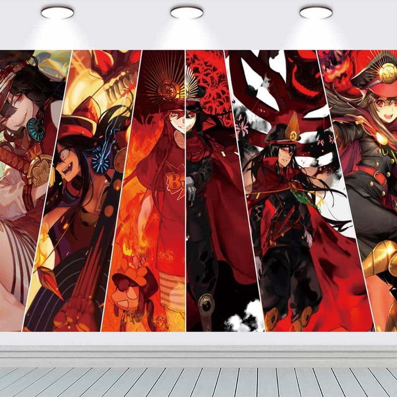 Gacha Life Party Supplies Backdrop Banner Poster Birthday Decorations ...