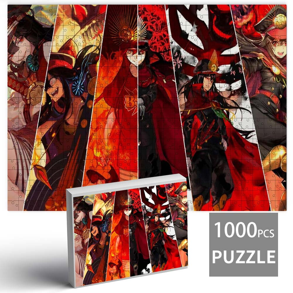Gacha Life Puzzles for Adults Jigsaw 1000 Pieces Teens Challenging Hard ...