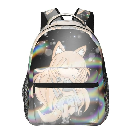 Gacha Life Book Bag Casual Backpack 3D Print Travel Backpack ...