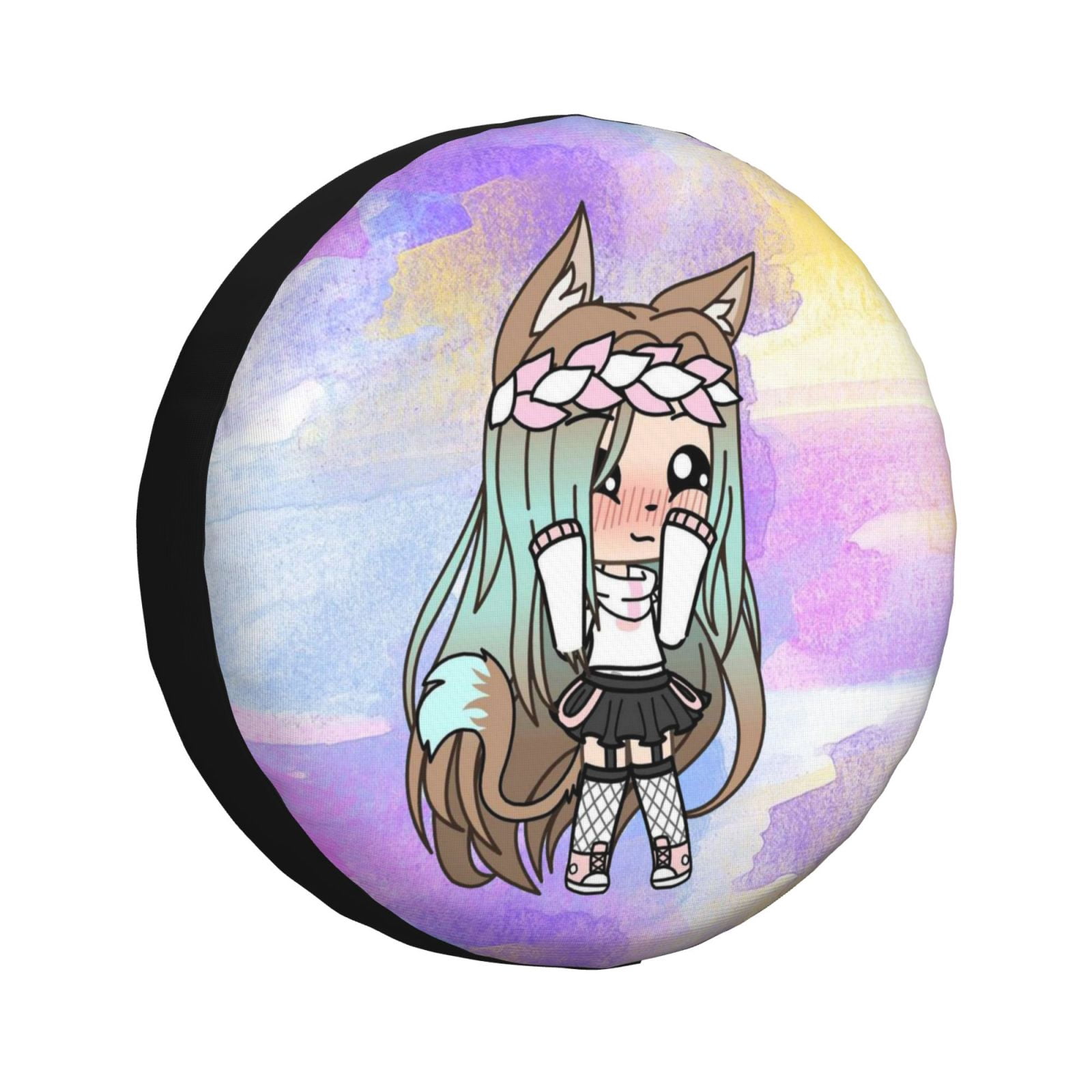 Gacha Life Spare Tire Cover Wheel Protectors Weatherproof Universal For ...