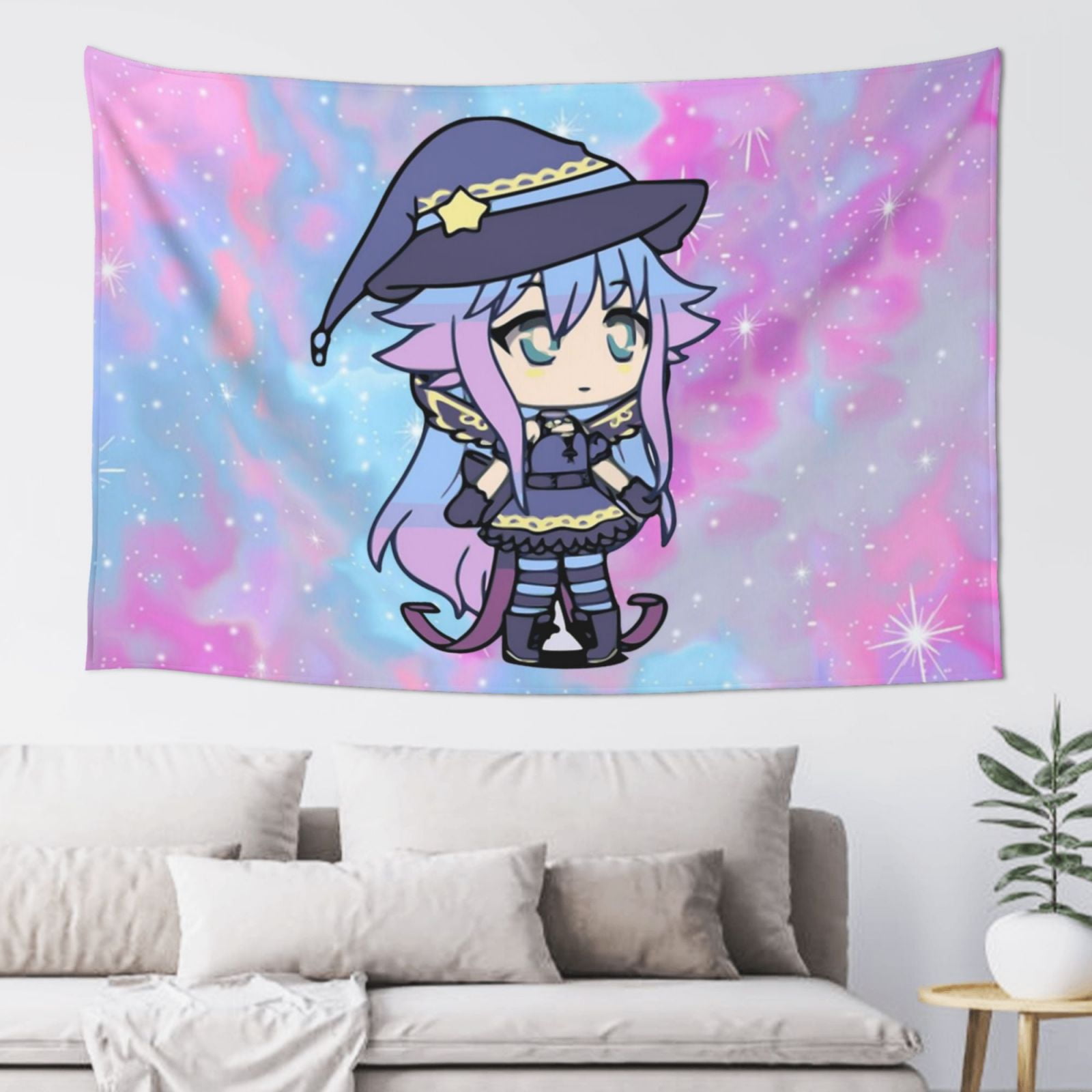 Gacha Life Tapestry Wave Wall Hanging Home Decoration Wall Blanket ...