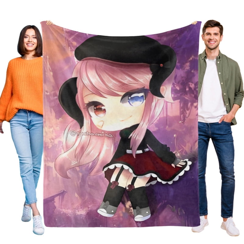 Gacha Life Throw Blanket Gifts for Fans Girls And Boys Children Hoodie ...