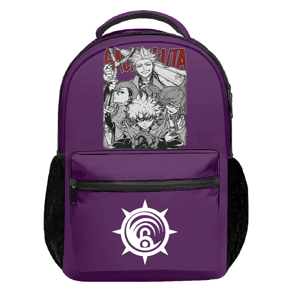 Gachiakuta Anime Backpack Harajuku Packsack Women Men Casual Rucksack ...