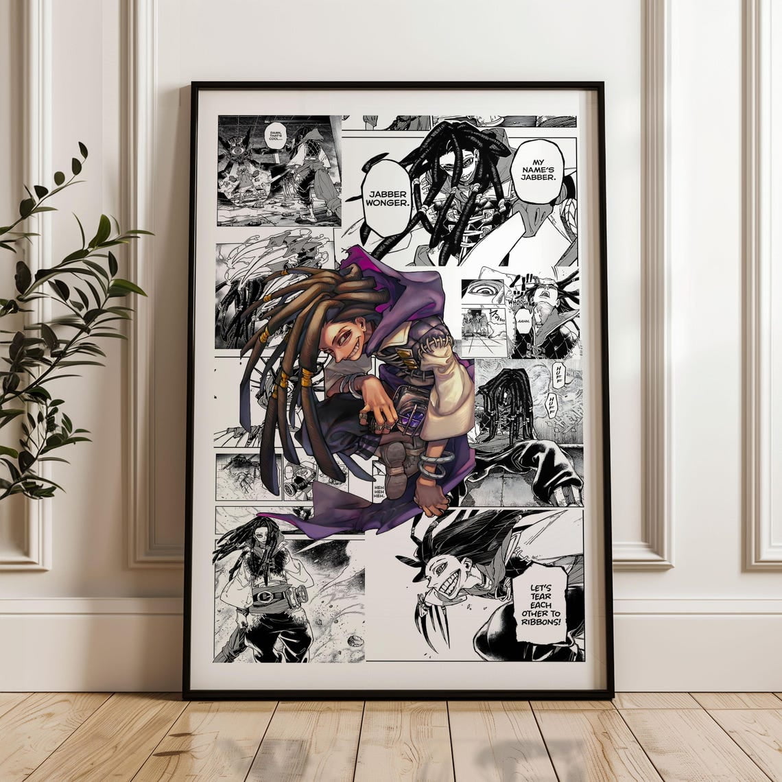 Gachiakuta Anime Poster Jabber Character Manga Wall Art for Japanese ...